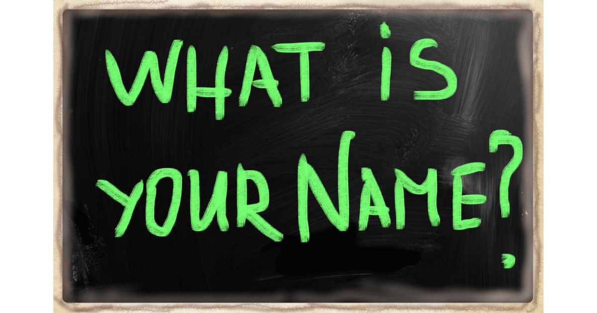 What is your Name - Better Life Over Fifty